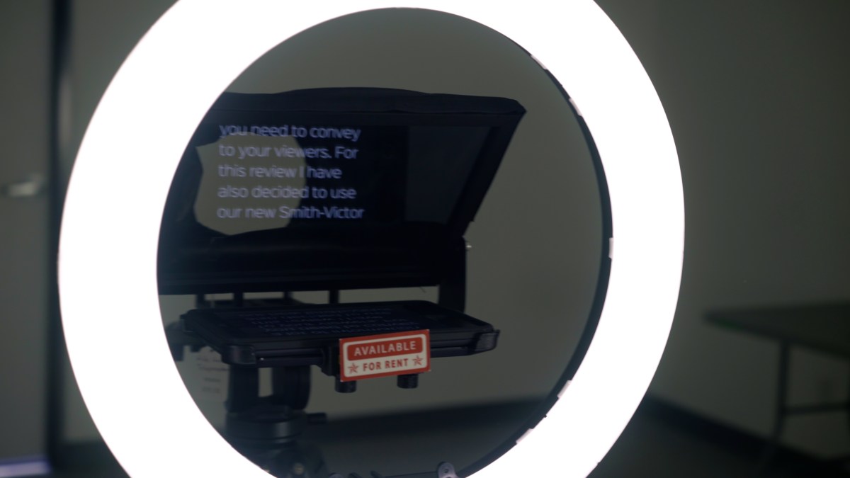 Glide Gear Teleprompter Demo – Action Camera Blog